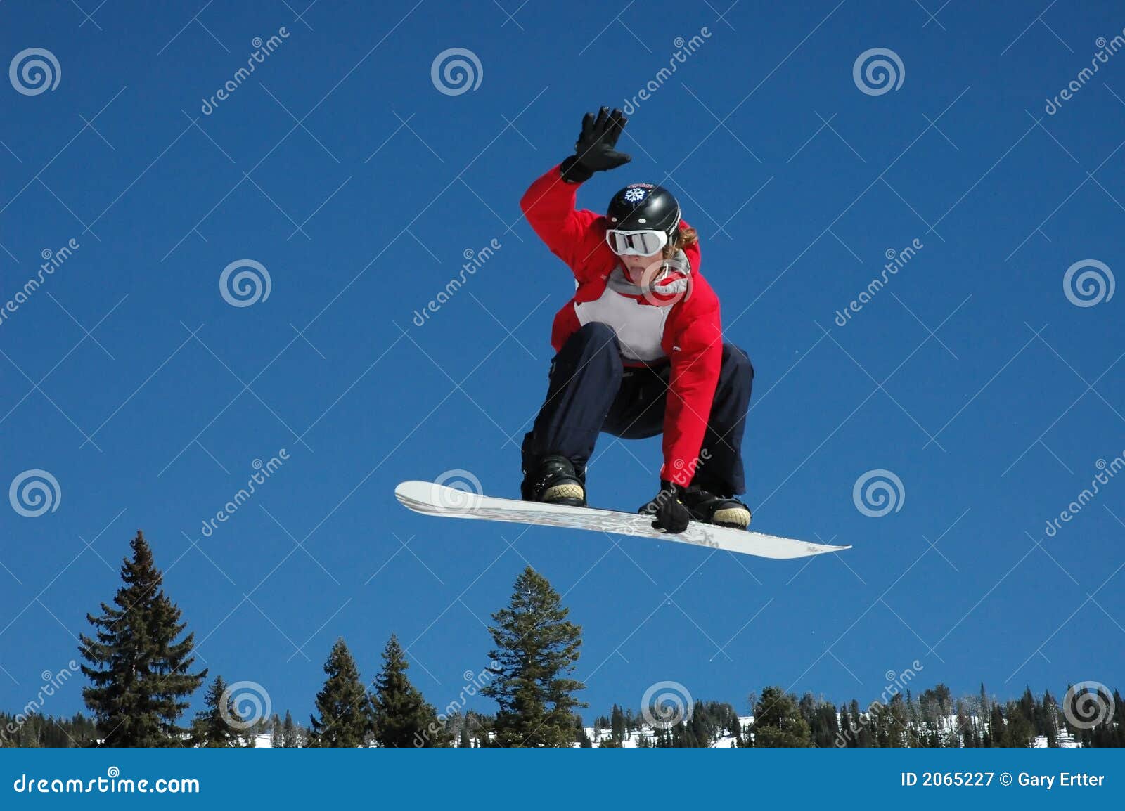 Snowboard Jump 1 stock image. Image of skier, snow, winter - 2065227