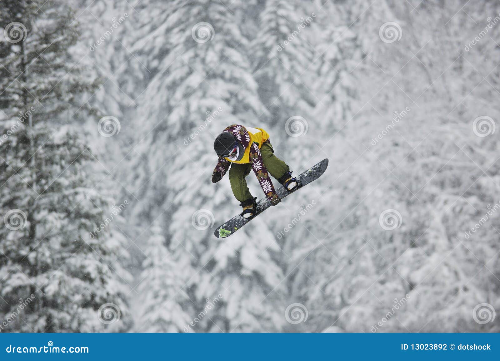 Snowboard jump stock photo. Image of skier, recreational - 13023892