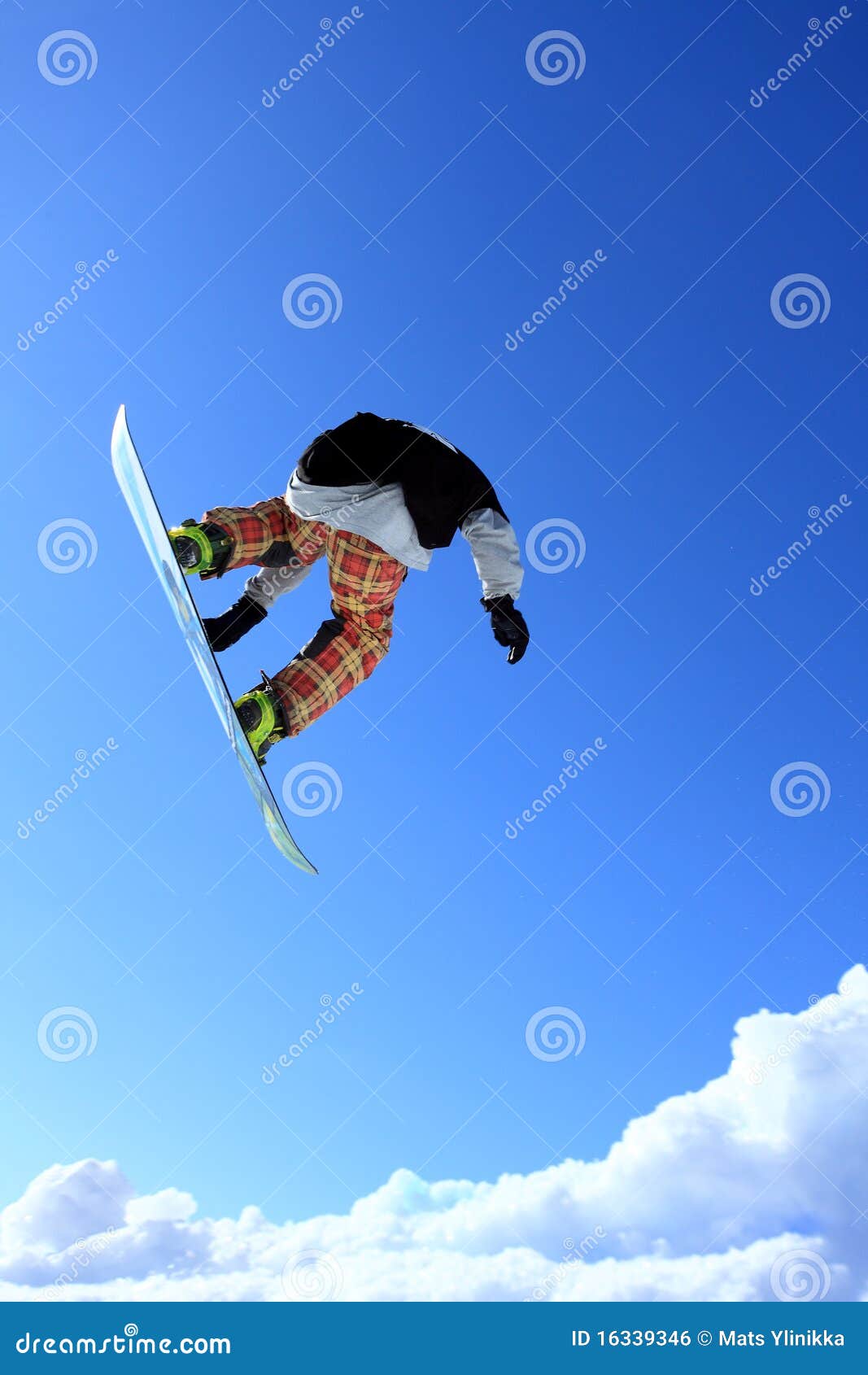 Snowboard jump stock photo. Image of jacket, falling - 16339346