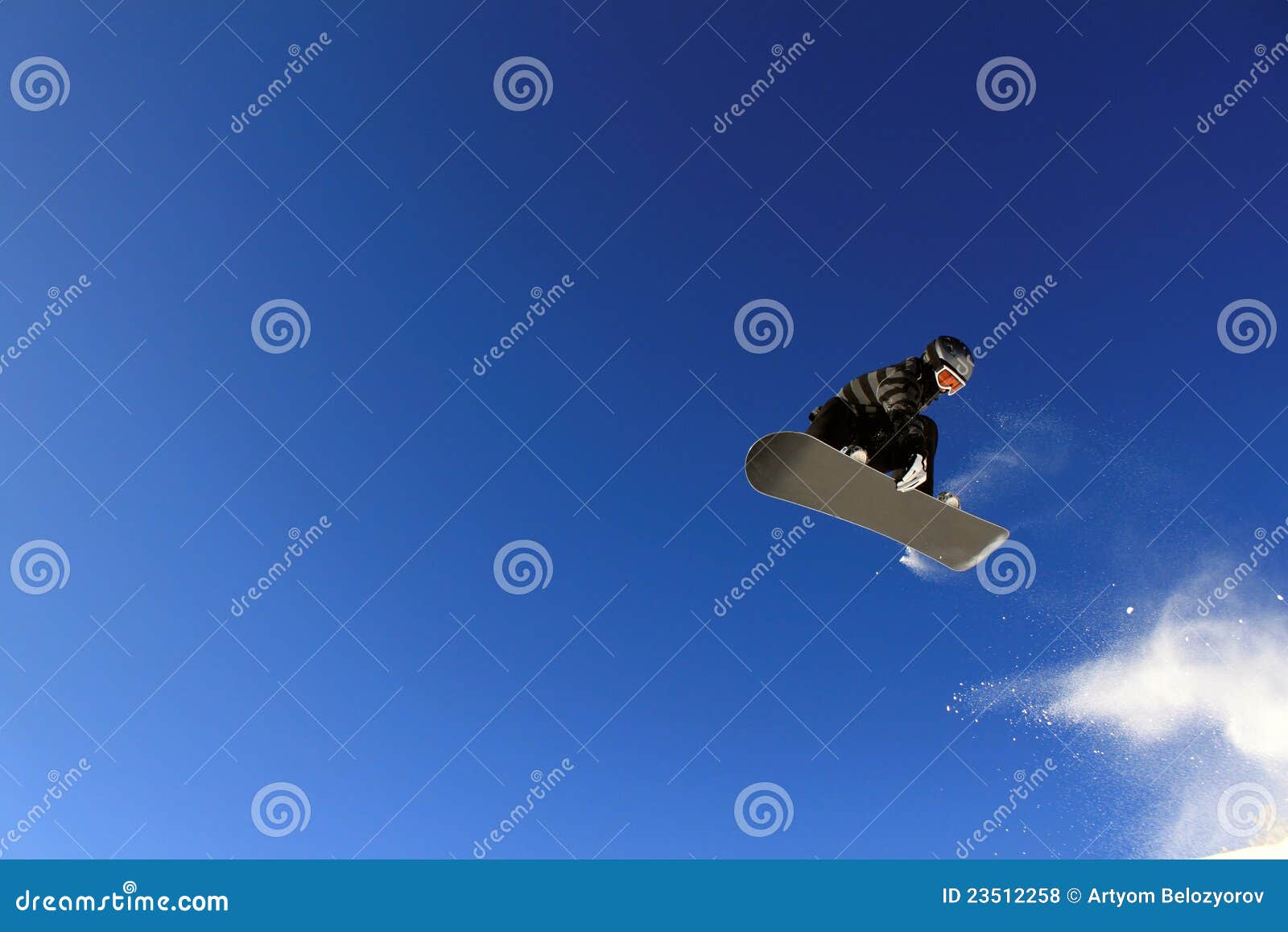Snowboard Jump stock photo. Image of resorts, jacket - 23512258