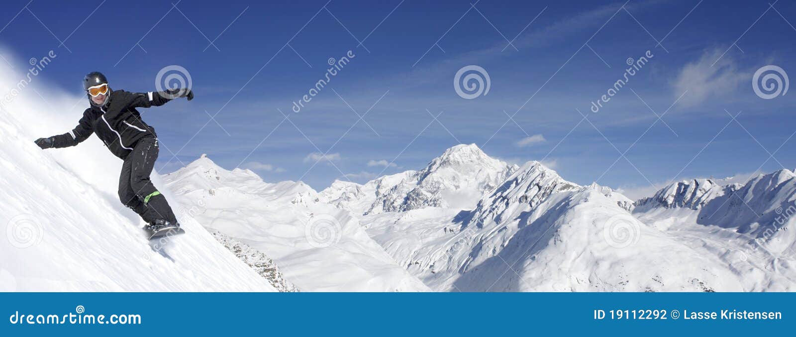Snowboarder stock photo. Image of skier, people, ride - 19112292