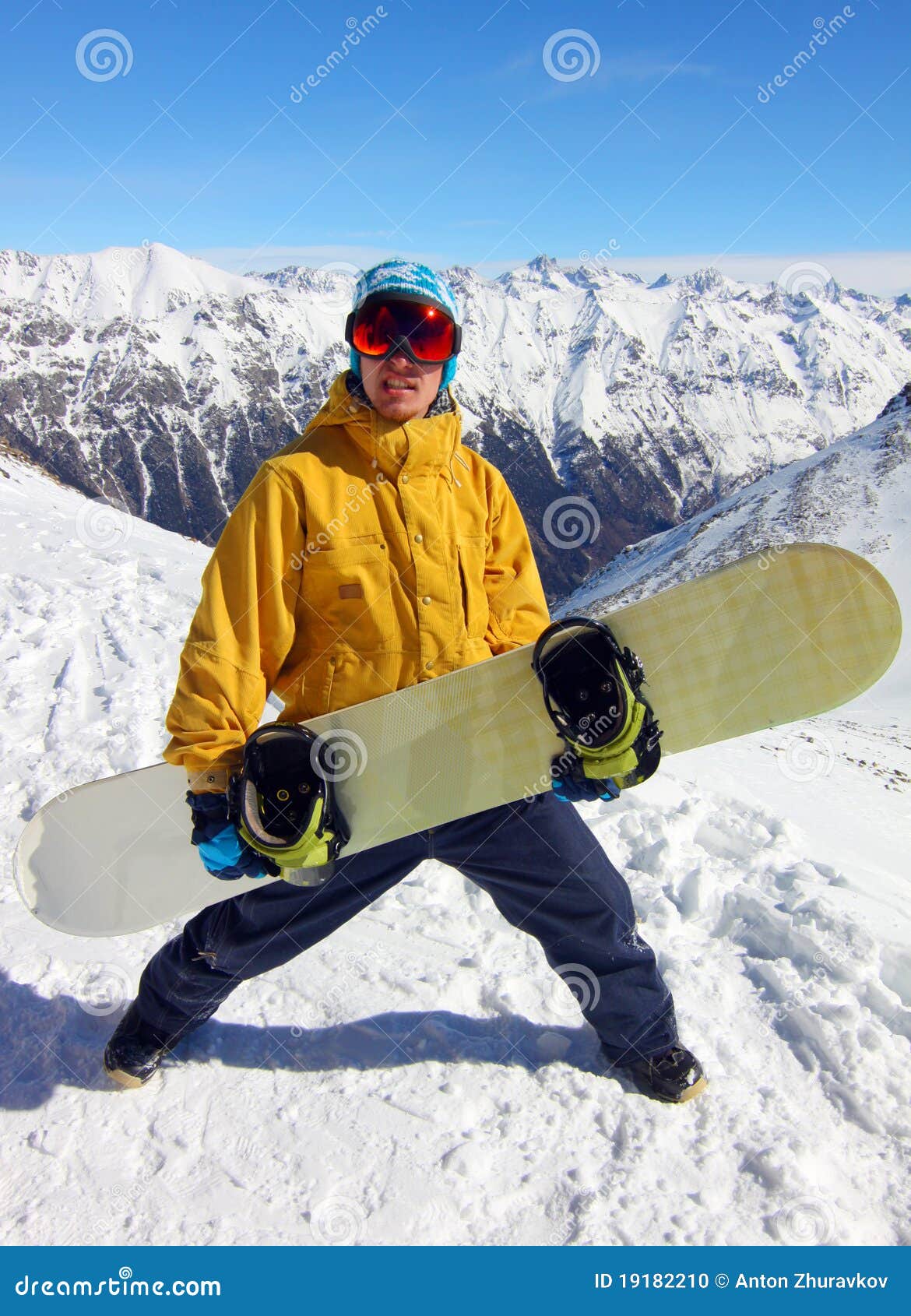 Snowboarder stock photo. Image of lifestyle, cold, mask - 19182210