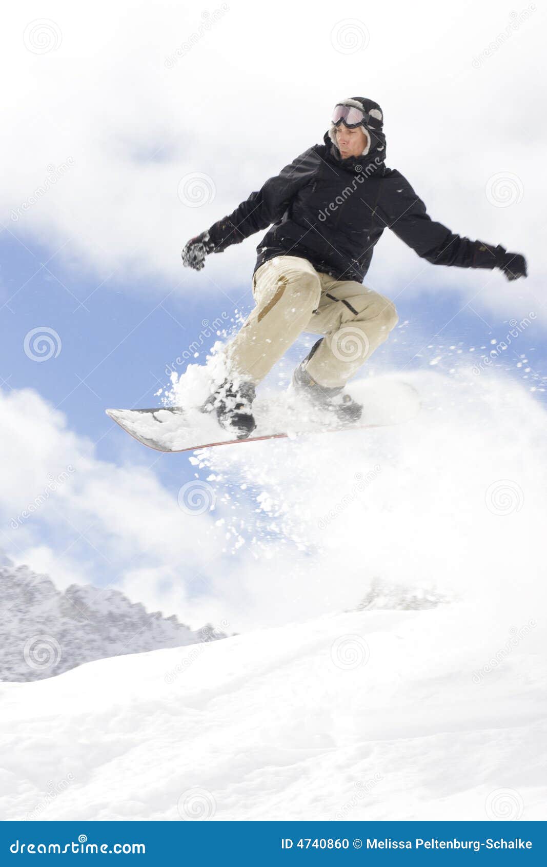 Snowboarder stock photo. Image of freestyle, freeze, clothing - 4740860