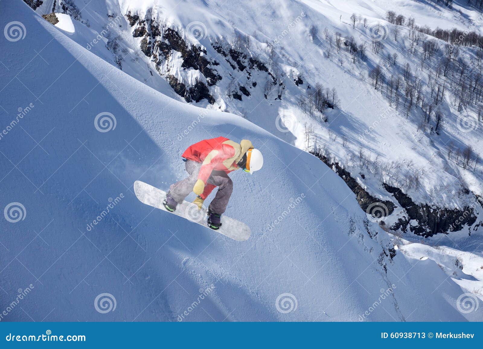Snowboarder Jumps in Snow Park Editorial Stock Photo - Image of resort ...