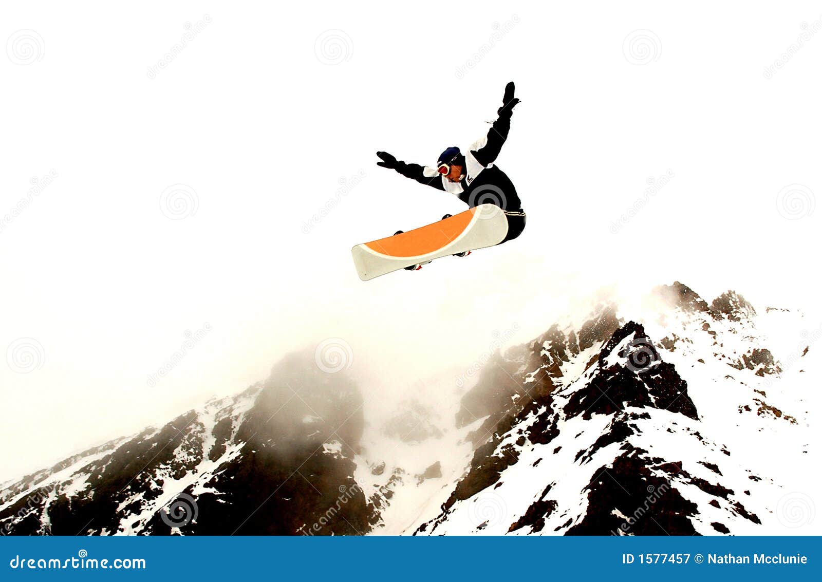 Snowboarding stock image. Image of snowboarder, snowboarding - 1577457