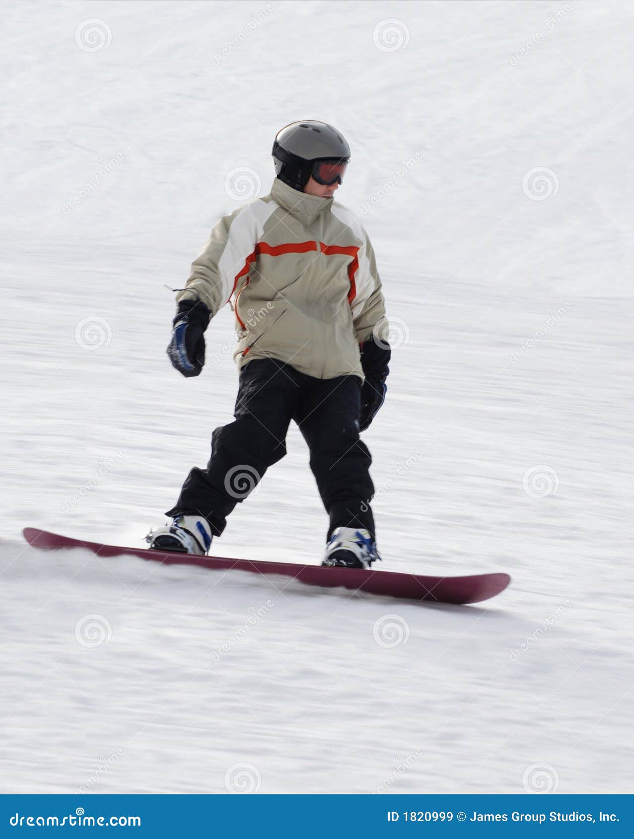 Snowboarding stock image. Image of adult, snowboard, speed - 1820999