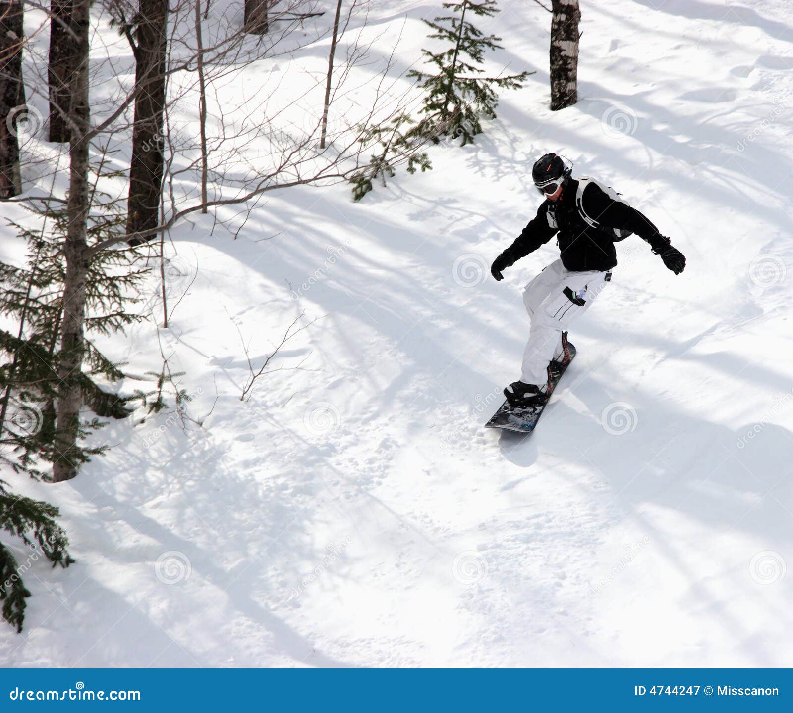 Snowboarding stock image. Image of excited, speed, excitement - 4744247