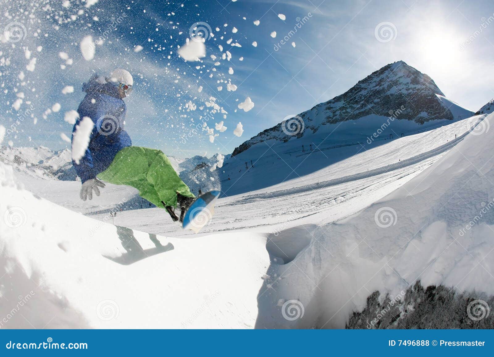 Snowboarding stock photo. Image of people, male, movement - 7496888