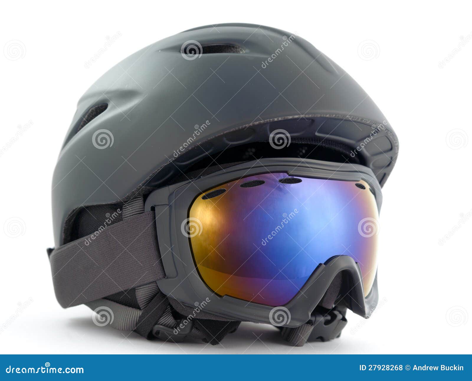 Snowboarding helmet stock photo. Image of snow, isolated - 27928268