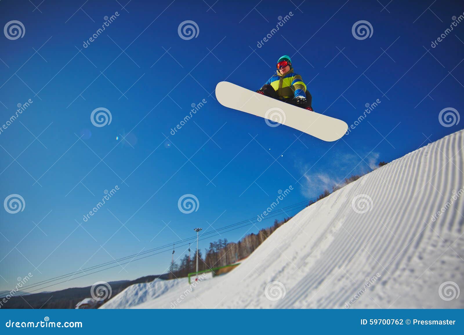 Snowboarding at resort stock photo. Image of extreme - 59700762