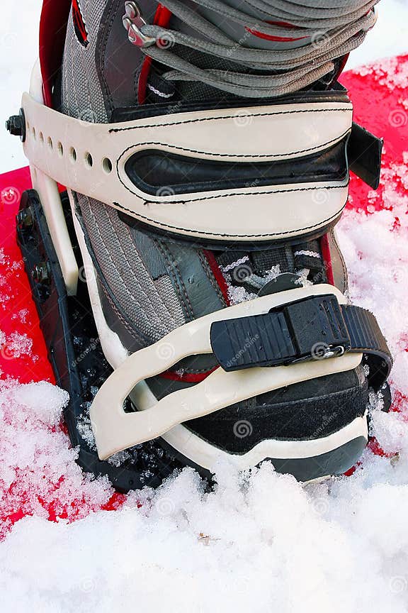Snowboarding boot stock photo. Image of season, wear - 45177632
