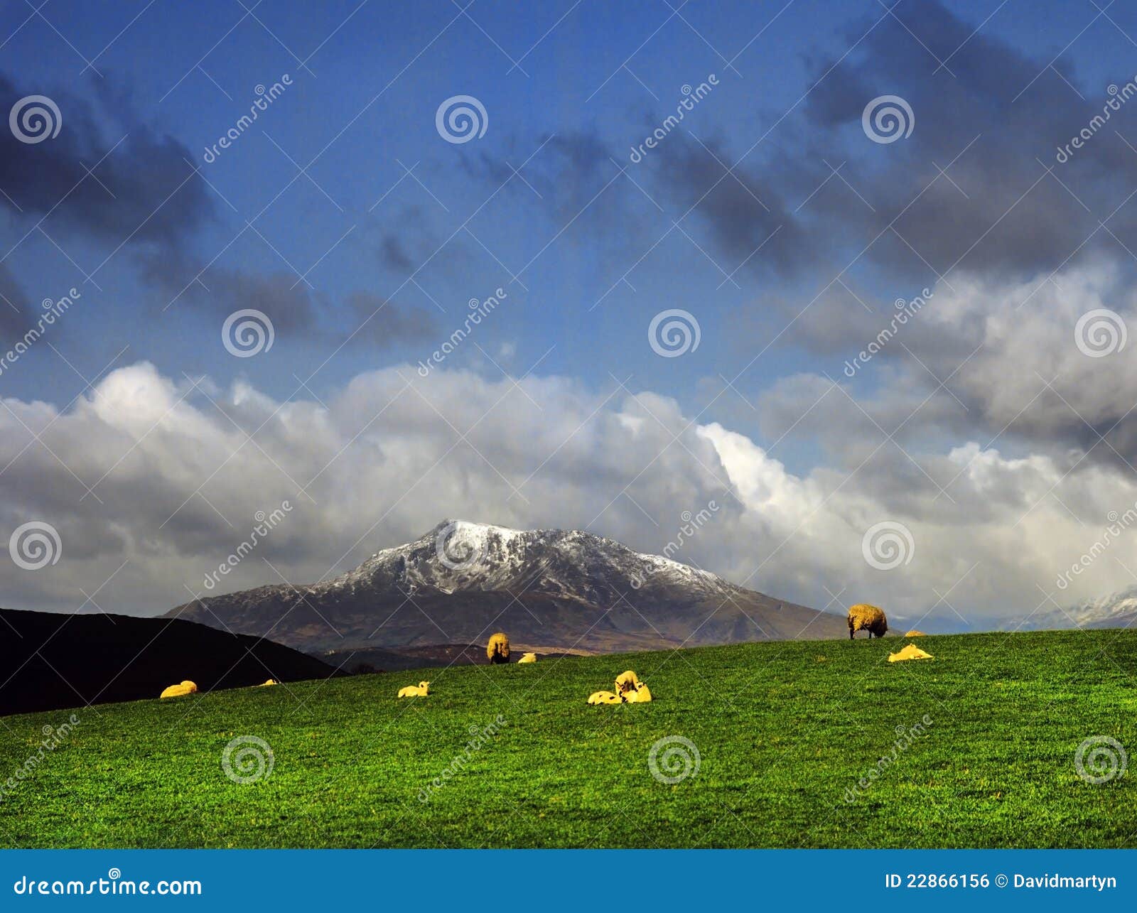Snowdon stock photo. Image of wales, snowdonia, north - 22866156