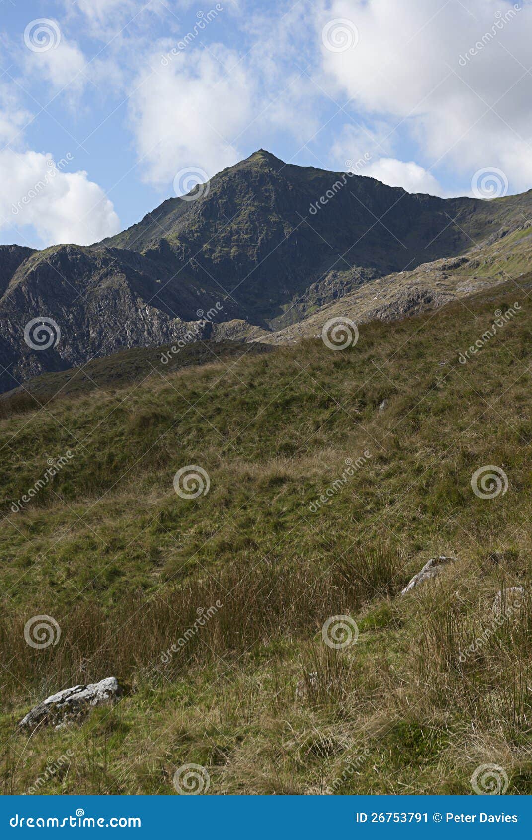 Snowdon Area Landscape stock image. Image of mountains - 26753791
