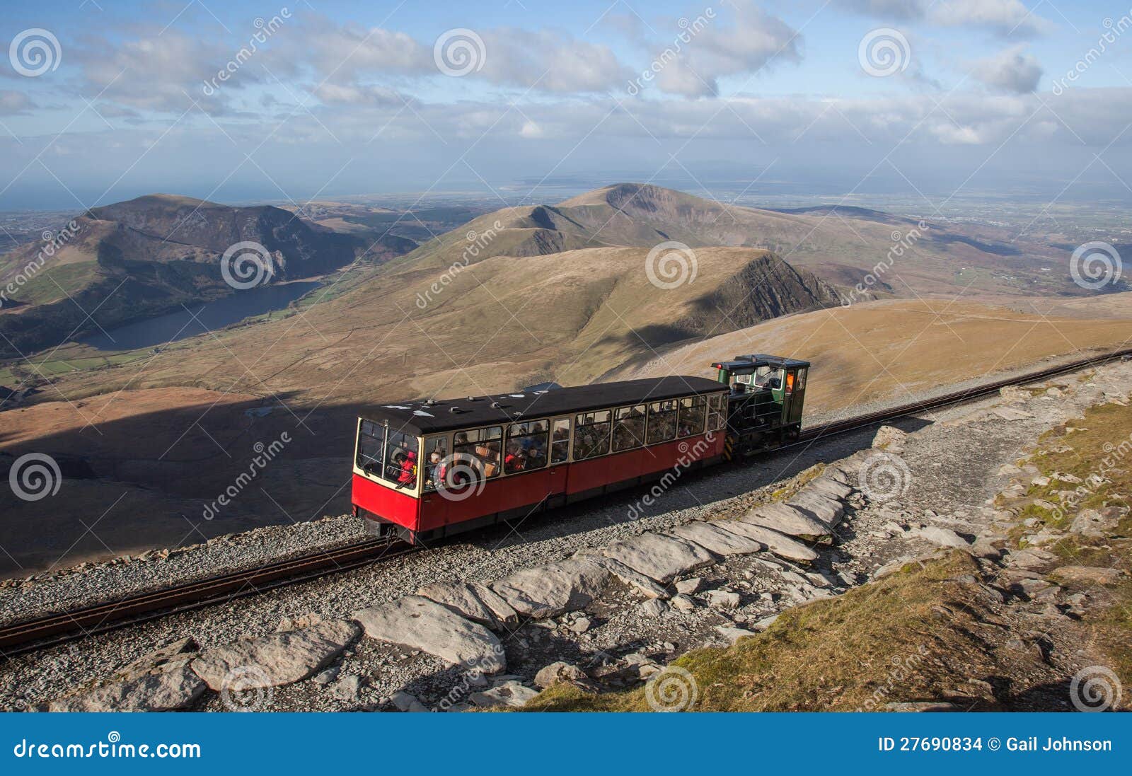 Snowdon railway editorial stock image. Image of railway - 27690834