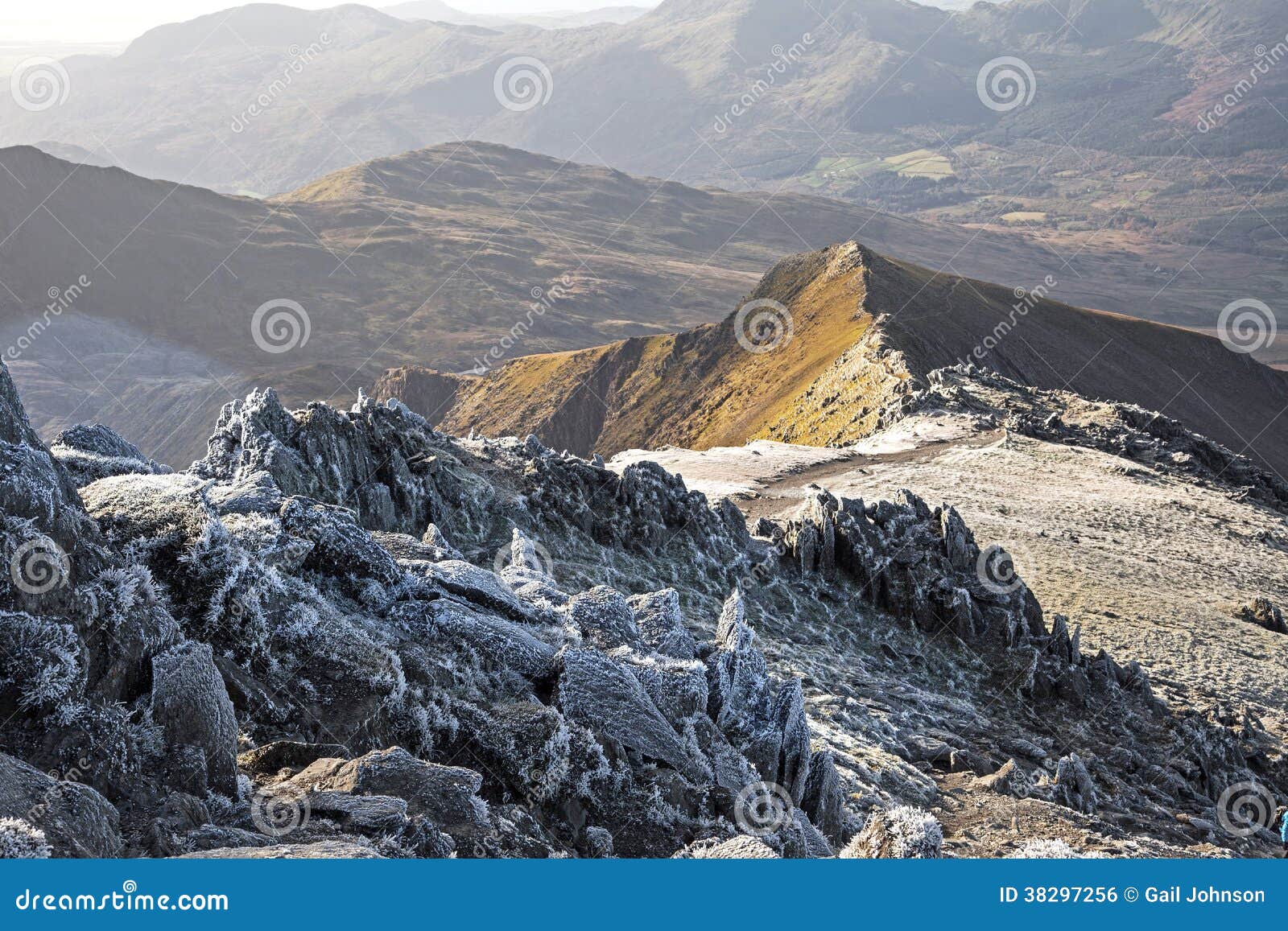 Snowdon Summit stock photo. Image of watkin, path, park - 38297256