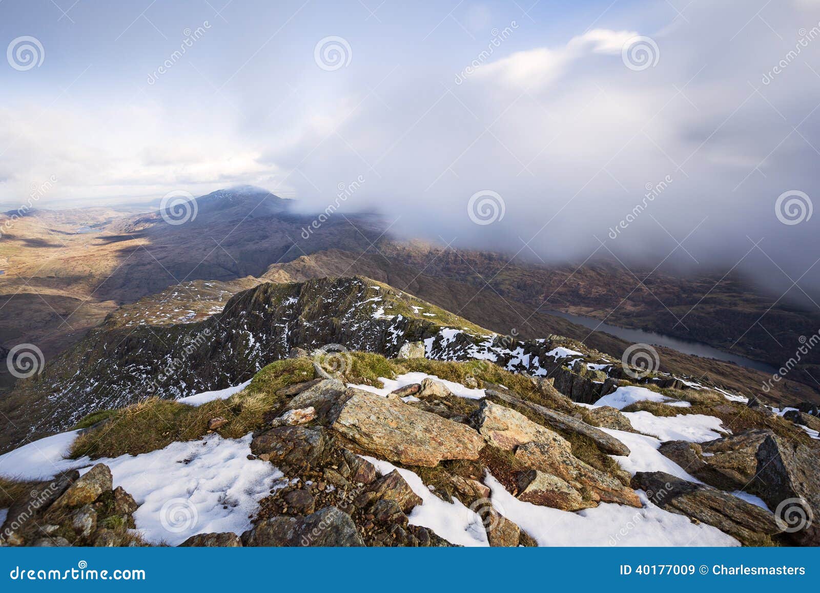 Snowdonia Landscape stock image. Image of valley, landscape - 40177009