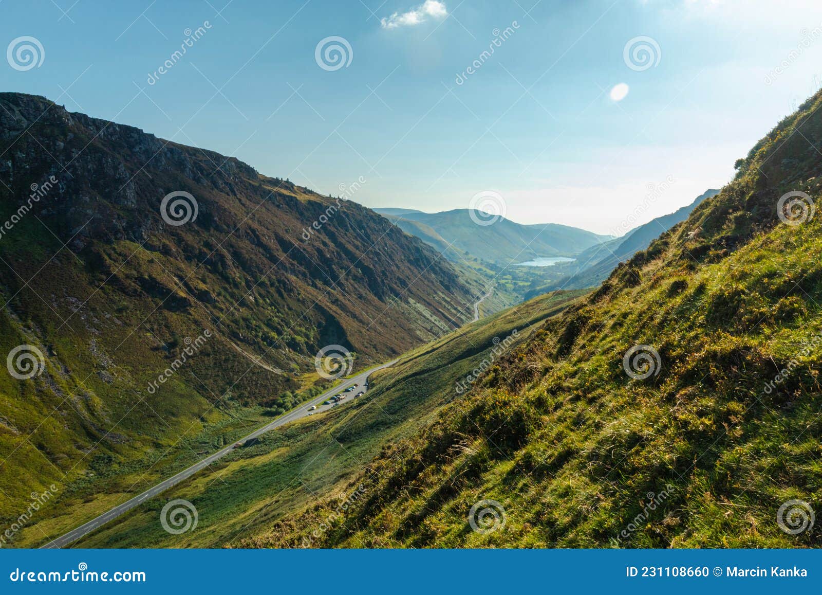 Snowdonia National Park - Wales. View of Mach Loop Stock Photo - Image ...