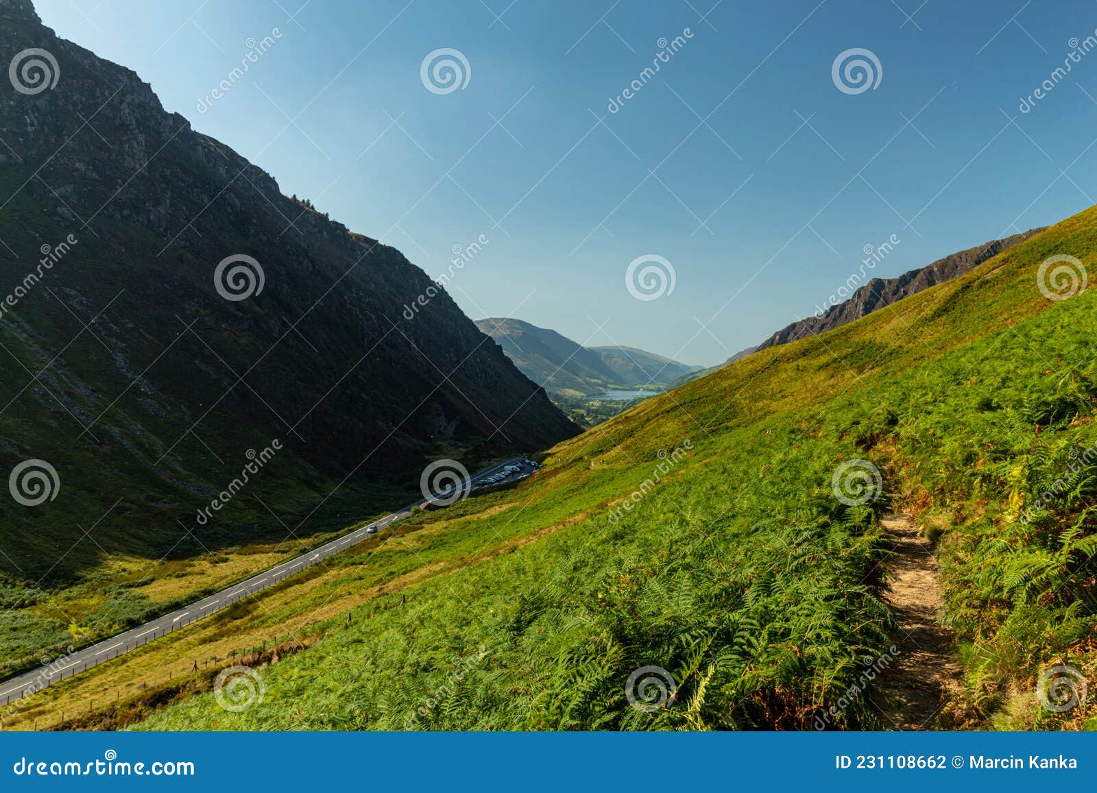 Snowdonia National Park - Wales. View of Mach Loop Stock Photo - Image ...