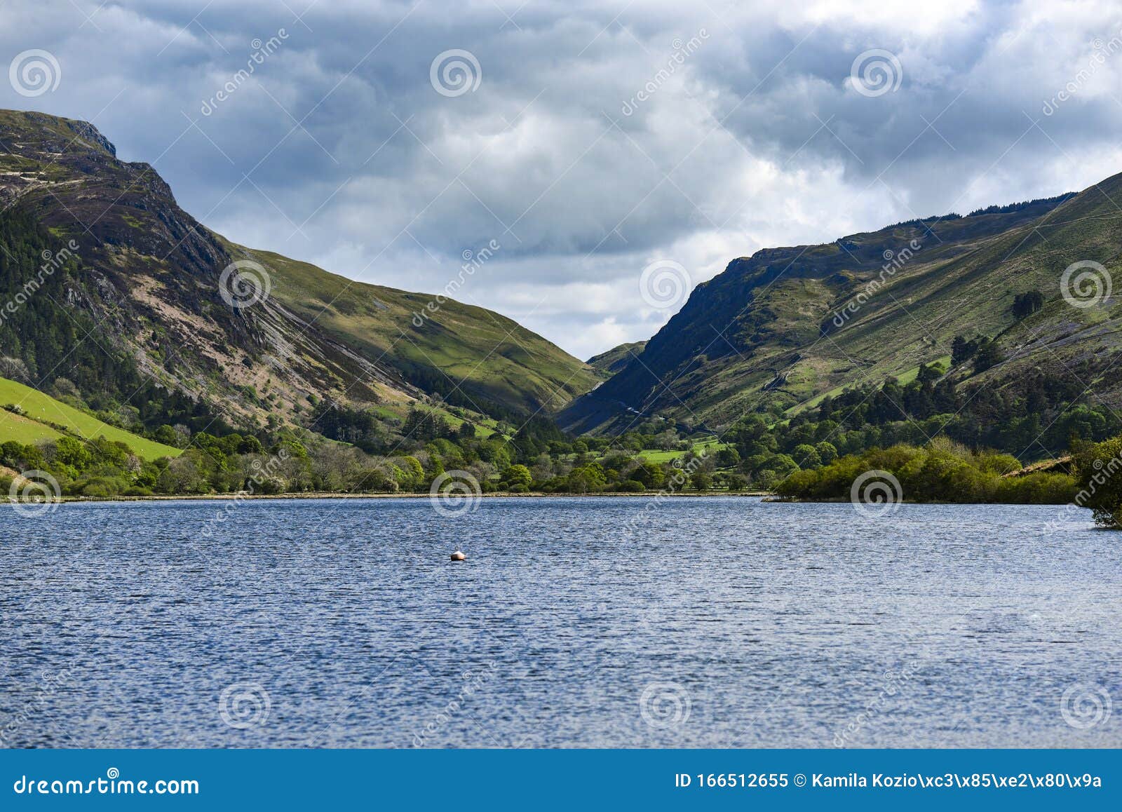 Snowdonia Park Landscape in England Stock Image - Image of nature ...