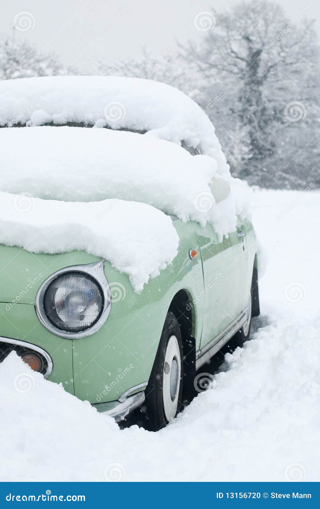 Snowdrift stock photo. Image of auto, nature, cold, transport - 13156720