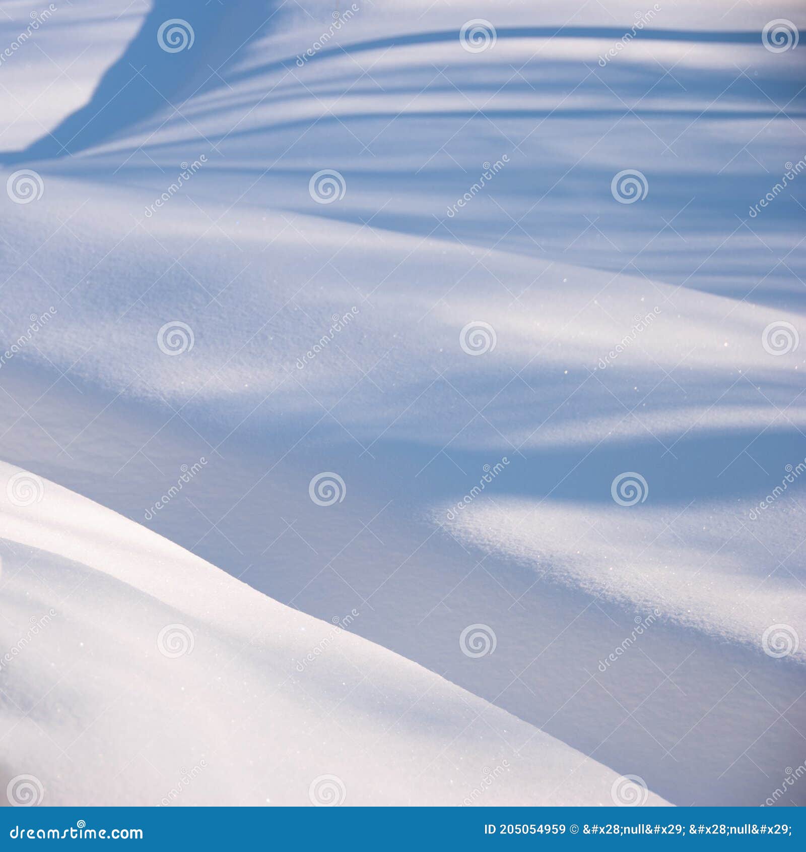 Snowdrift Shadows stock image. Image of outdoors, lane - 205054959