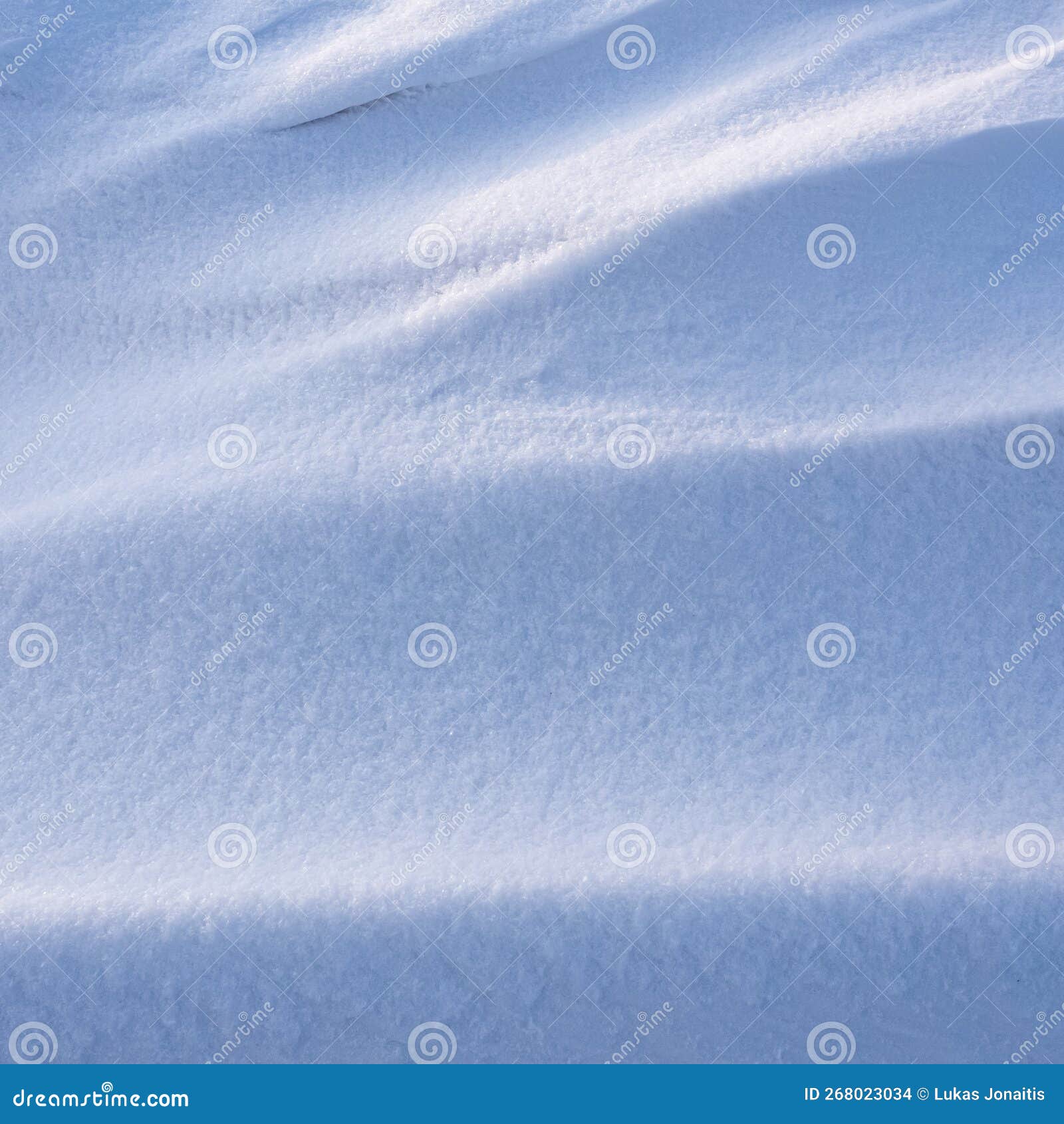 Snowdrift Waves in Sunset Light, Winter Background of Snow Waves Stock ...
