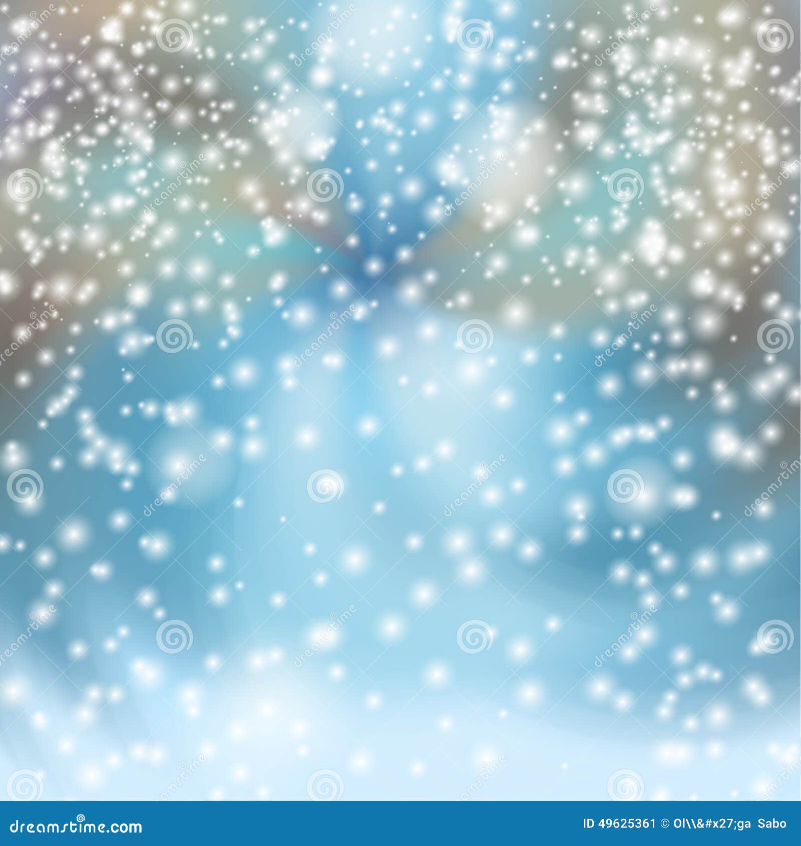 Snowfall in the City. stock vector. Illustration of january - 49625361