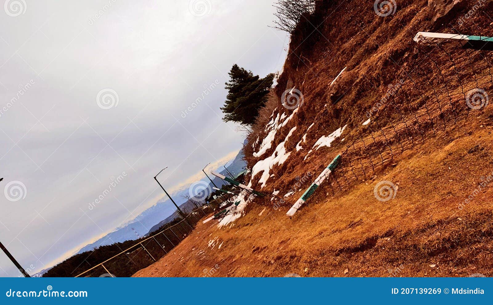 Snowfall at Patnitop stock image. Image of kashmir, snowflake - 207139269