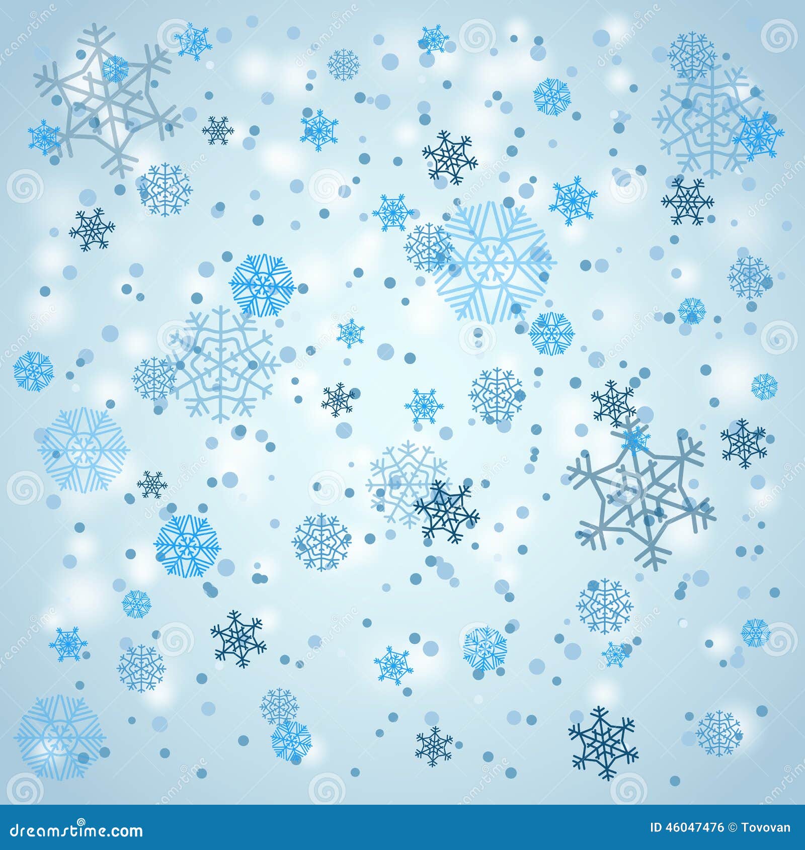 Snowfall in winter stock vector. Illustration of january - 46047476