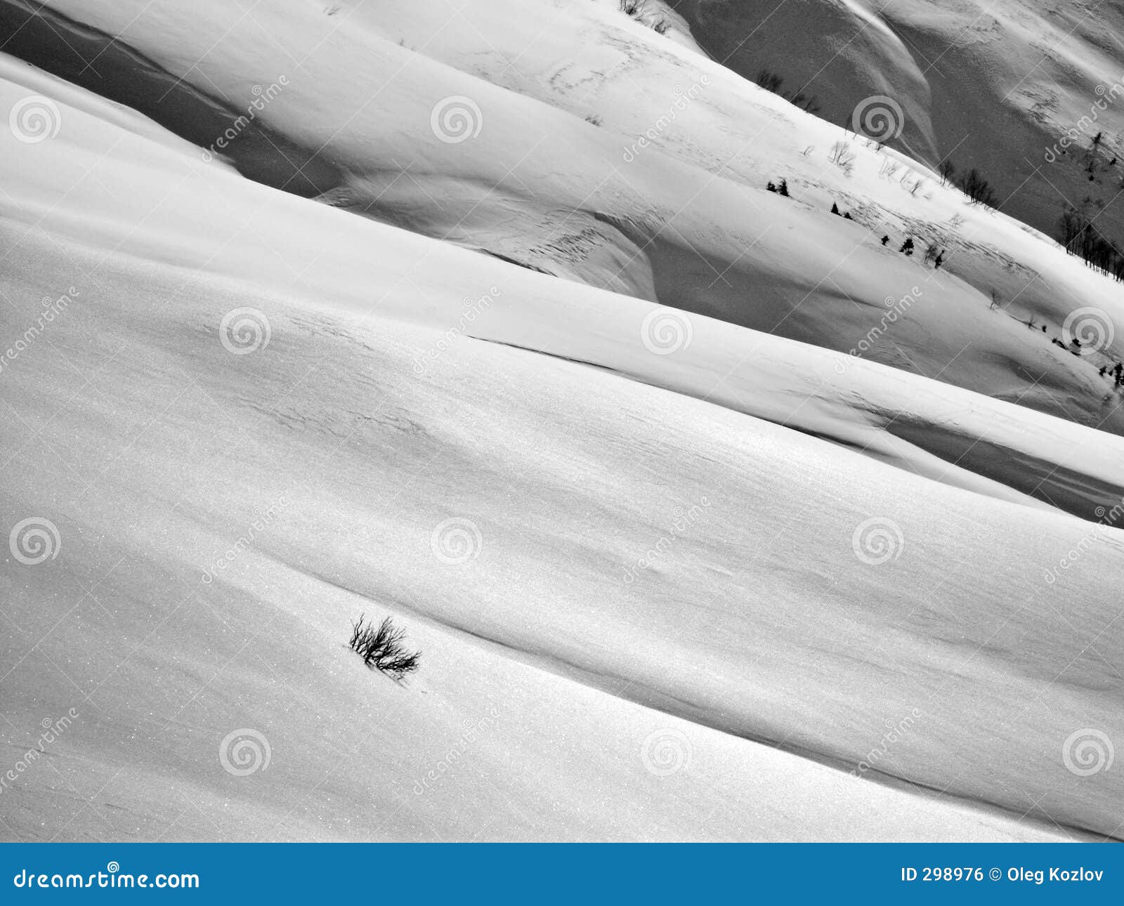 Snowfield stock foto. Image of sneeuwveld, sneeuw, helling - 298976