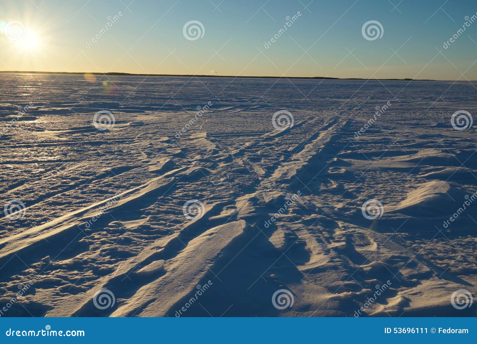 Snowfield stock image. Image of white, inspirational - 53696111