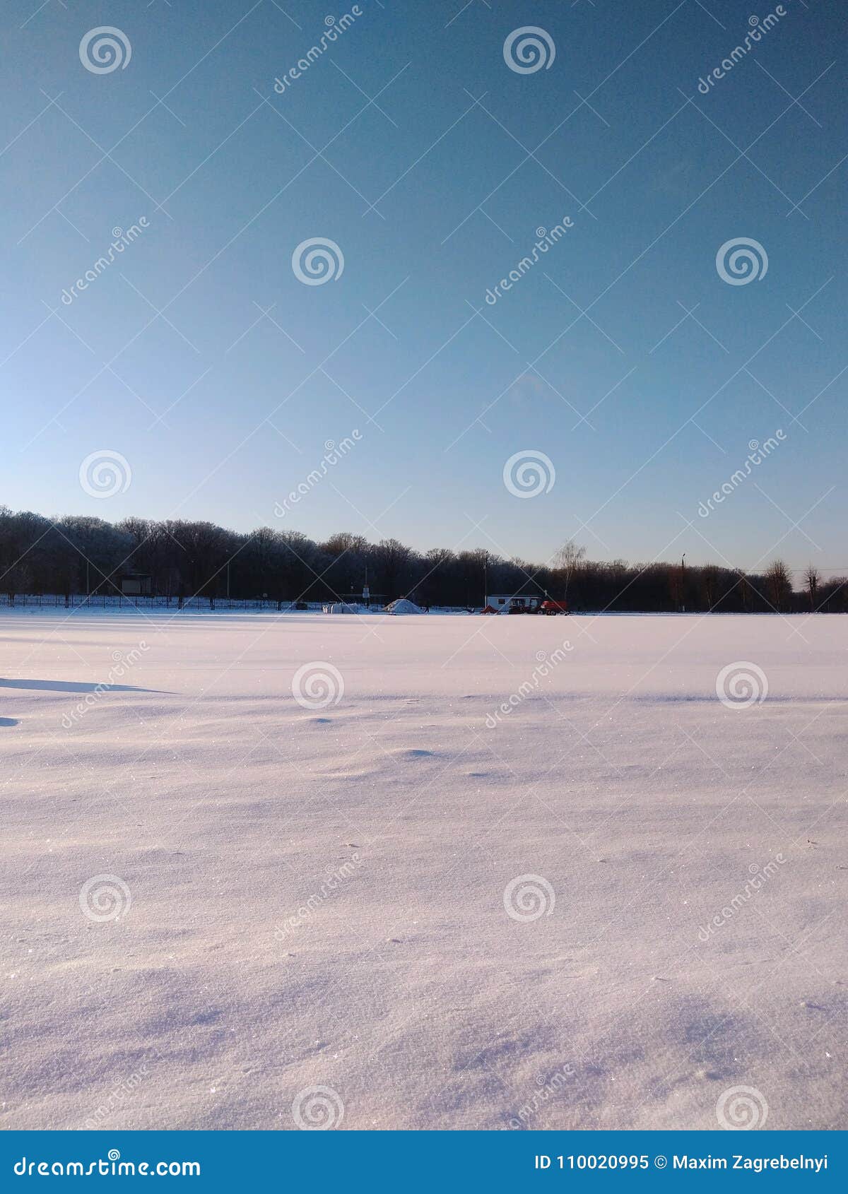 Snowfield stock image. Image of landscape, snow, snowfield - 110020995