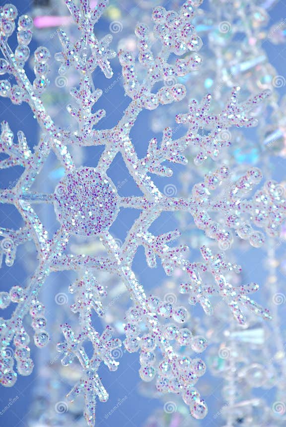 Snowflake stock photo. Image of tree, white, close, branch - 6802042