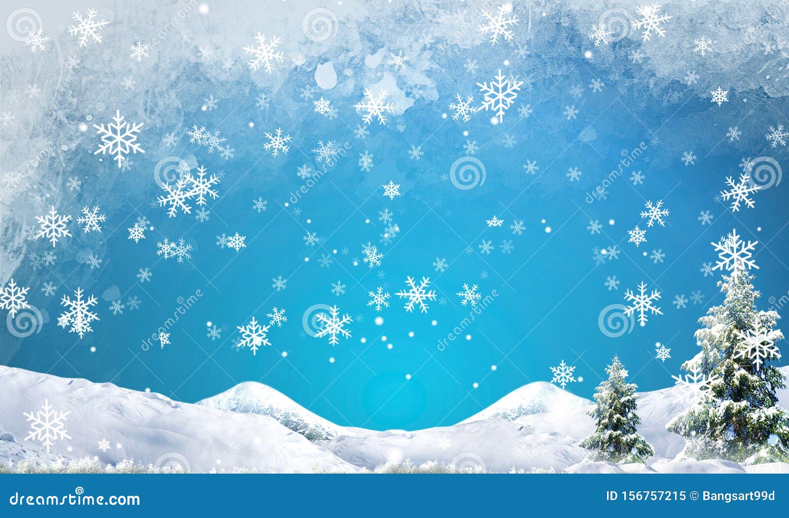 Snowflake Abstract Background High Resolution Stock Illustration ...