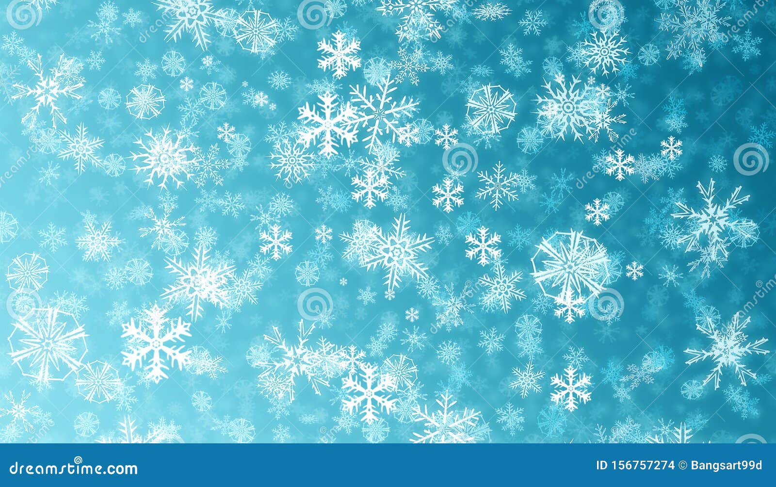 Snowflake Abstract Background High Resolution Stock Illustration ...