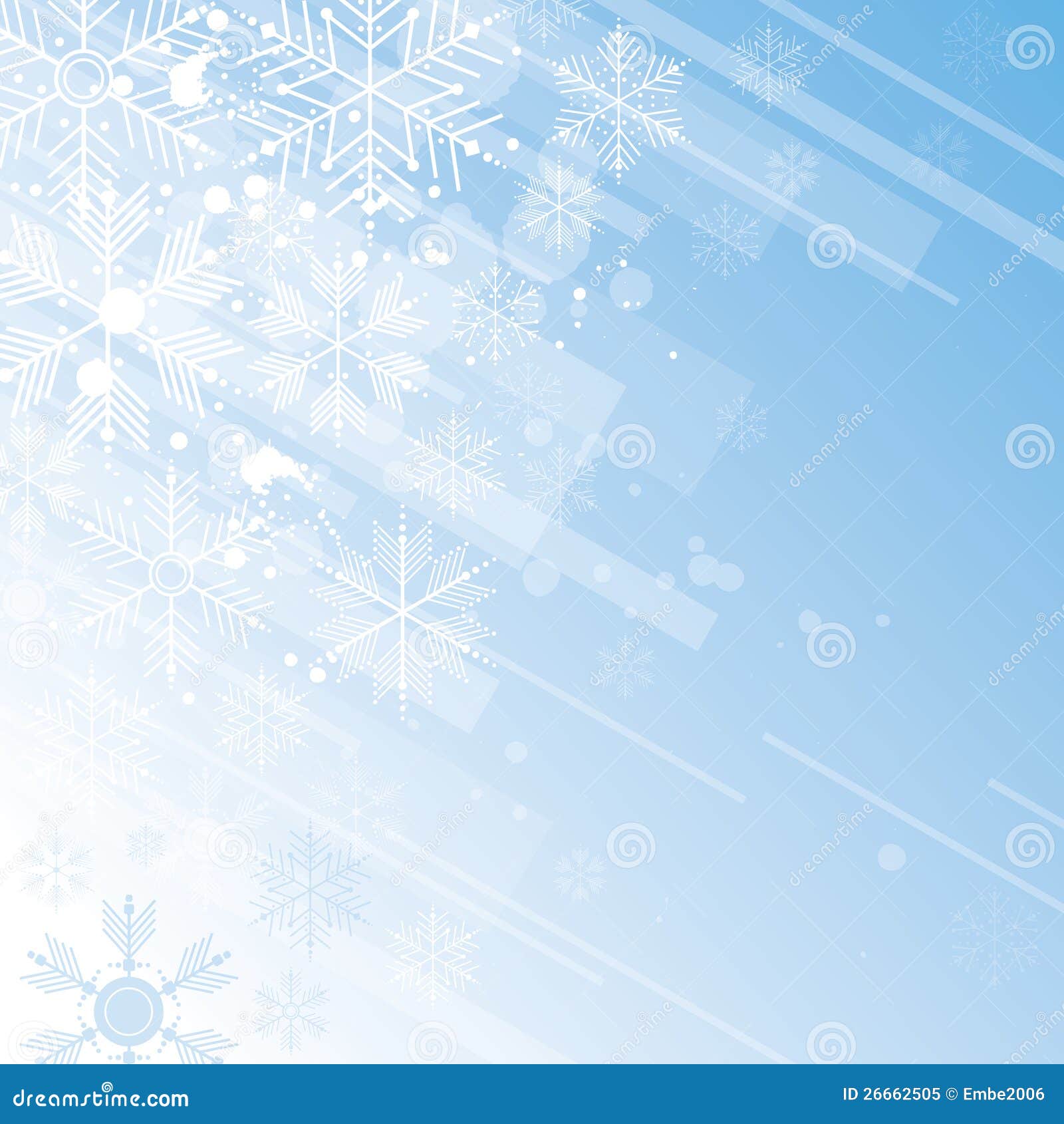 Snowflake Background stock vector. Illustration of falling - 26662505