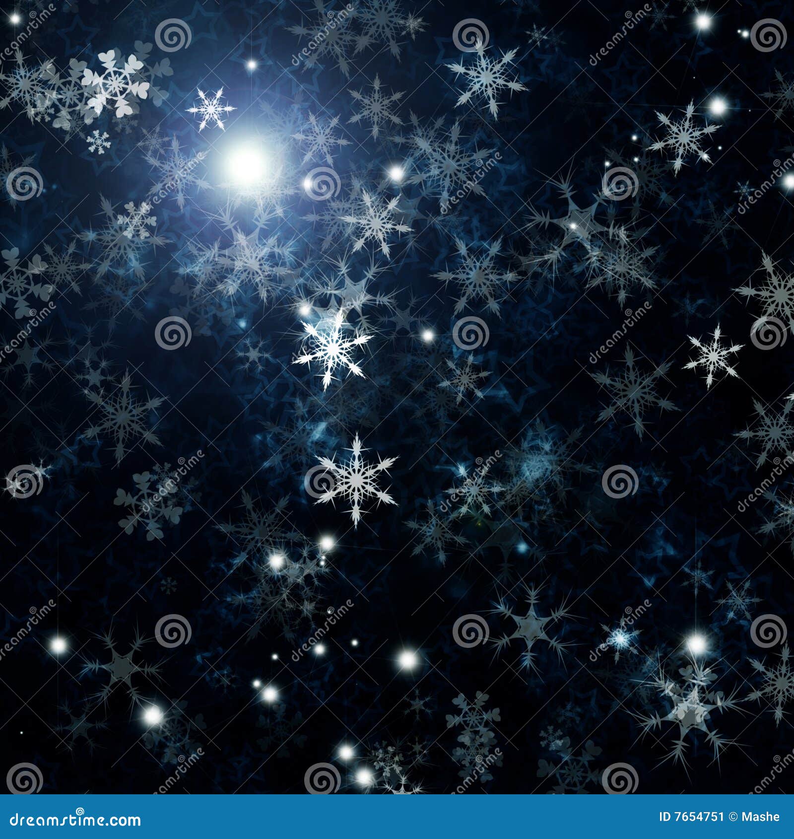 Snowflake background stock illustration. Illustration of shape - 7654751