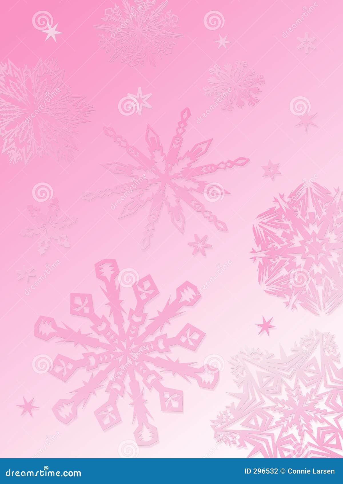 Snowflake background-pink stock illustration. Illustration of snowstorm ...