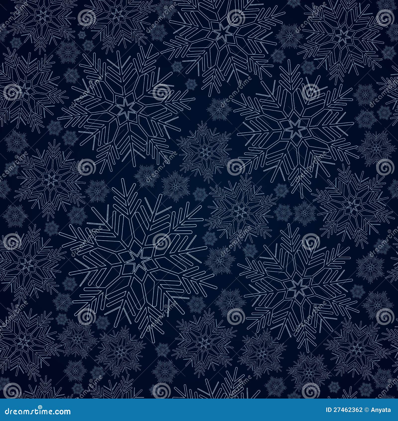 Snowflake Background Seamless Stock Illustrations – 97,116 Snowflake ...