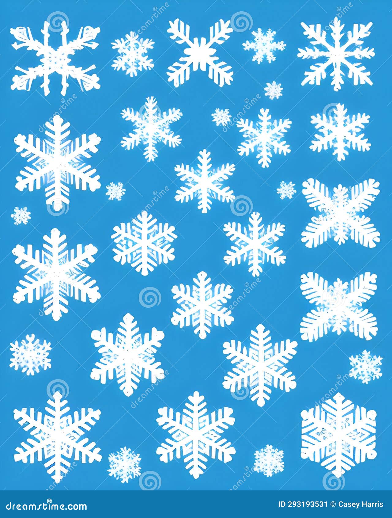 Snowflake background stock illustration. Illustration of azure - 293193531