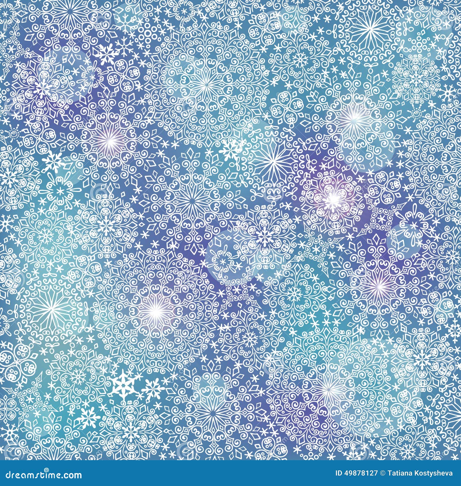 Snowflake Background.Winter Lace Stock Vector - Illustration of ...