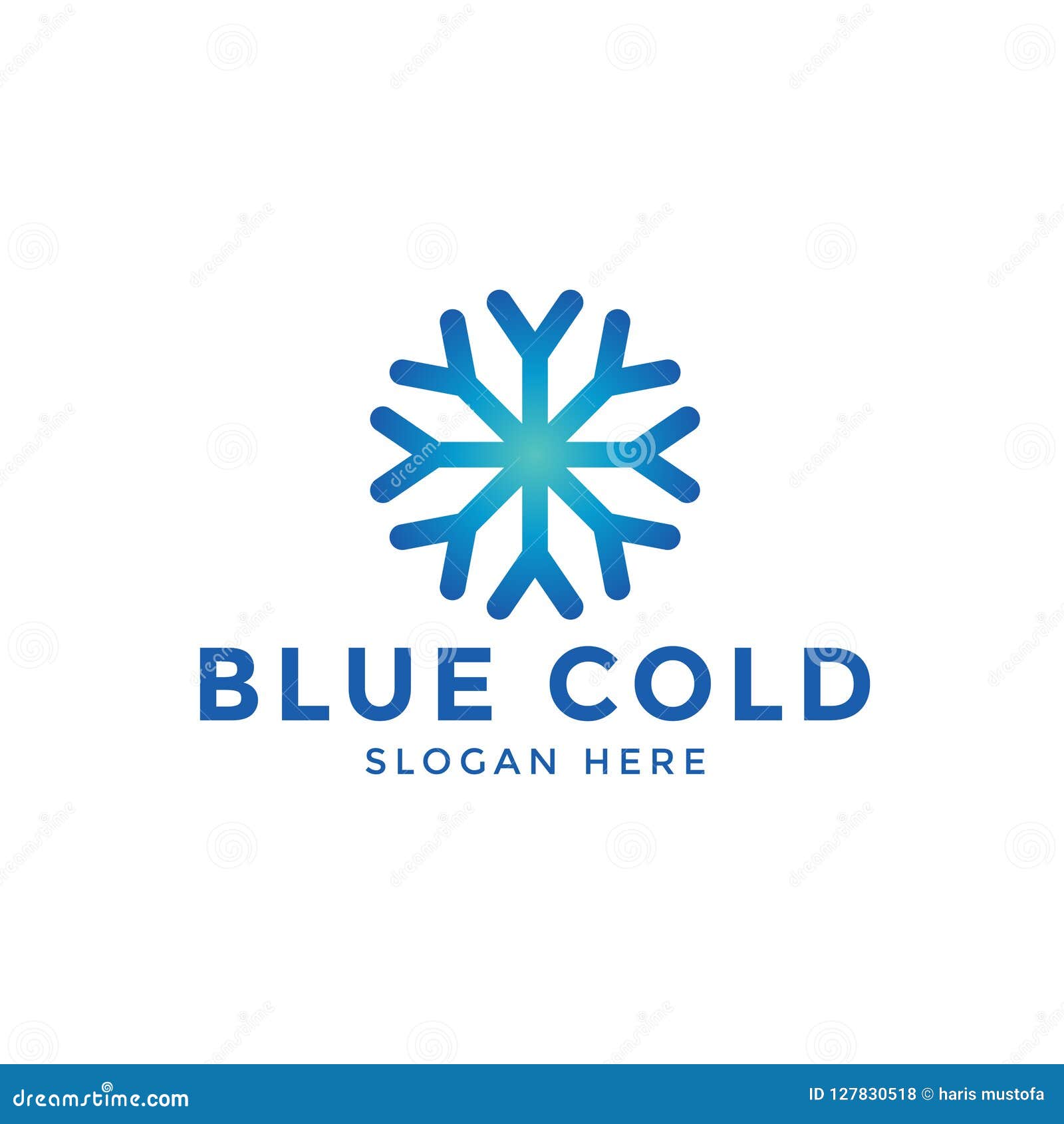 Snowflake Cold Logo Icon Design Template Vector Stock Vector ...