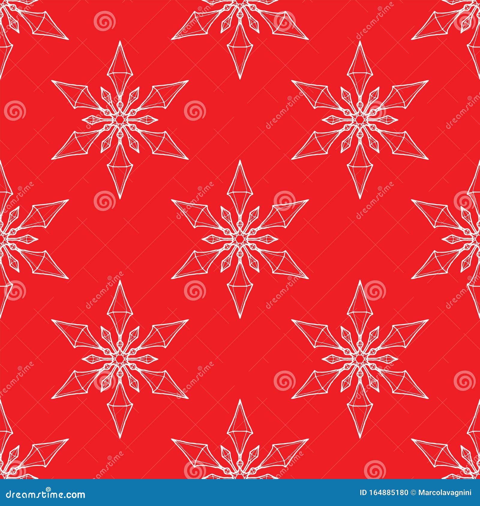 Snowflake Crystal Pattern Texture Stock Vector - Illustration of flat ...