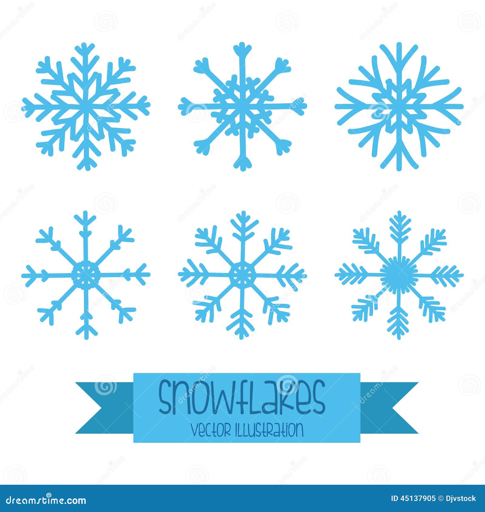 Snowflake design stock illustration. Illustration of wallpaper - 45137905