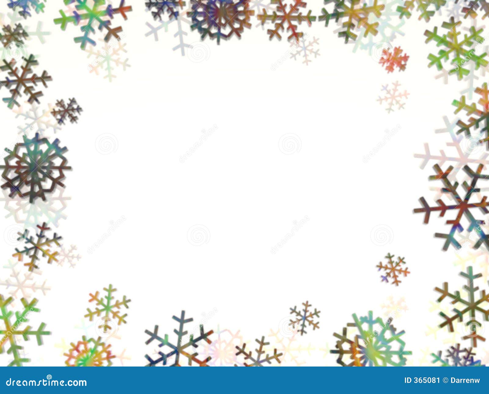 Snowflake frame stock illustration. Illustration of borders - 365081