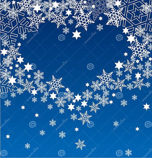 Snowflake_heart_light stock vector. Illustration of abstract - 11876305