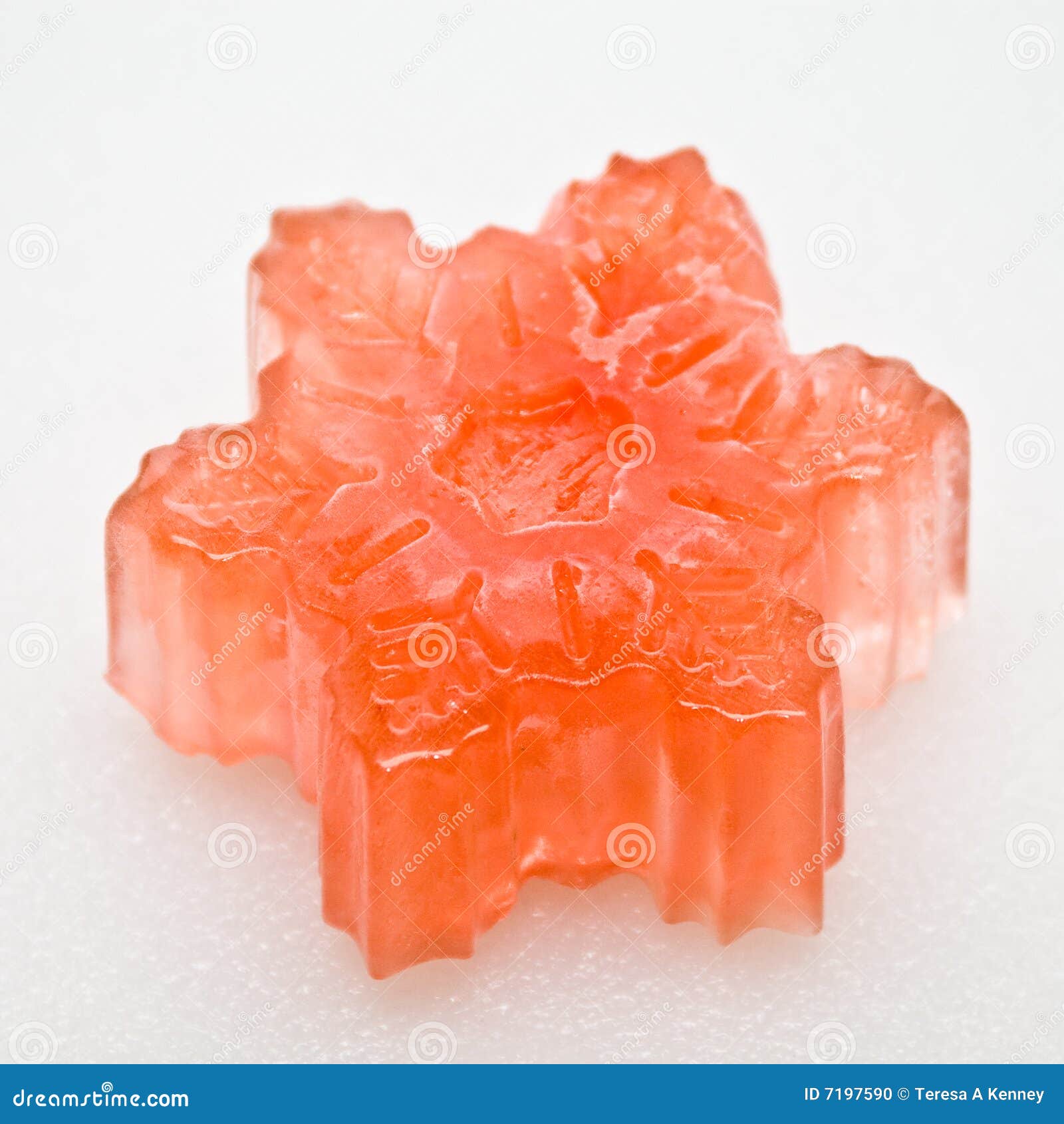 Snowflake Ice Cube stock photo. Image of color, colour - 7197590