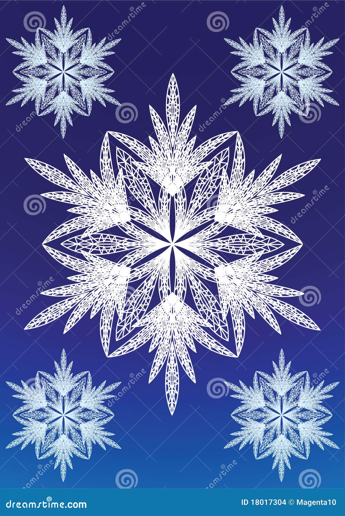 Snowflake Lace Pattern Stock Illustrations – 27,340 Snowflake Lace ...