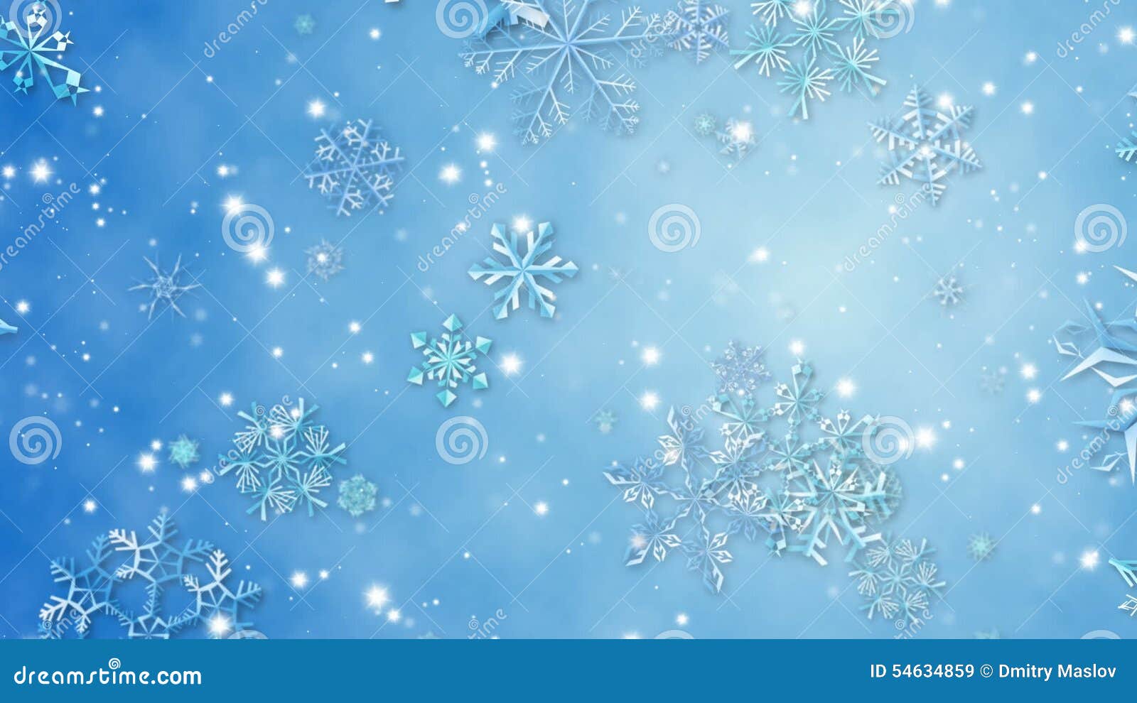 Animated Snow Flakes