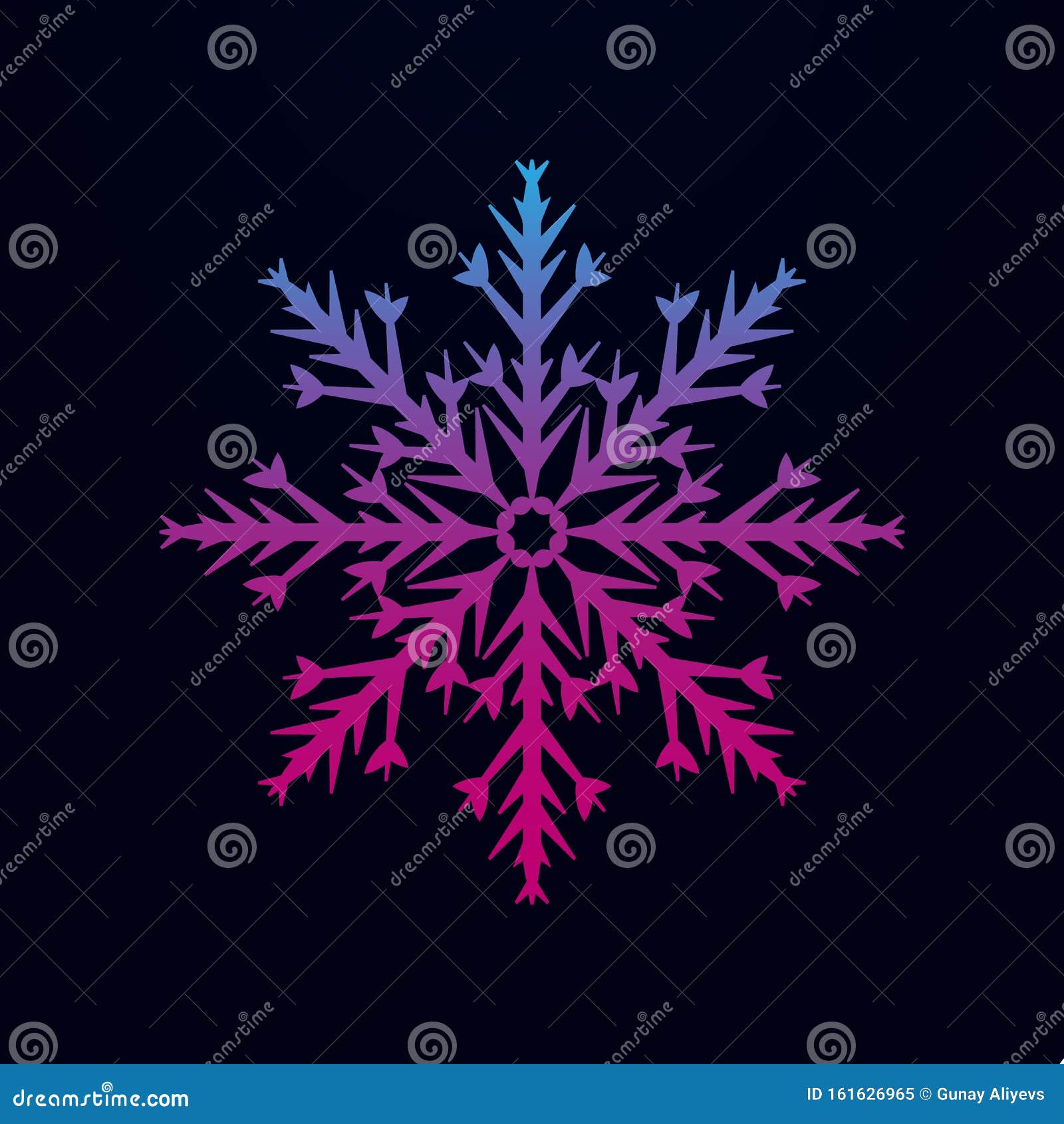 Snowflake Nolan Icon. Simple Thin Line, Outline Vector of Snowflake ...